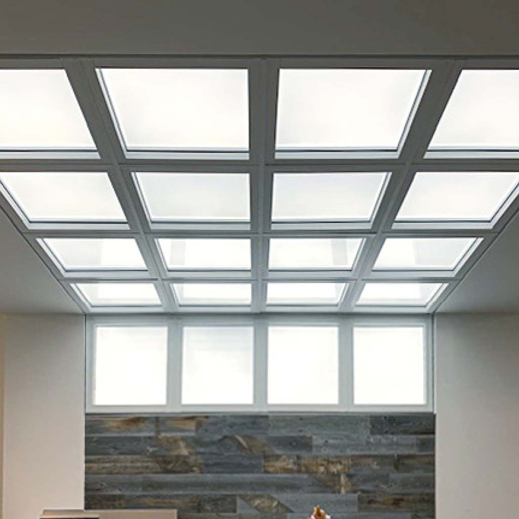 LIGHTGLASS™ Simulated Windows: Projects | Transform Windowless Spaces